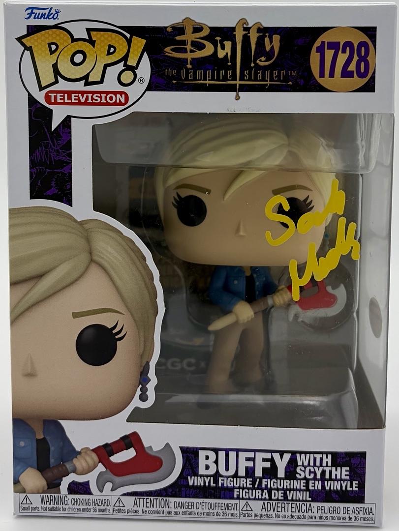 Sarah Michelle Gellar signed "Buffy" Funko #1728 (Buffy the Vampire Sl ...